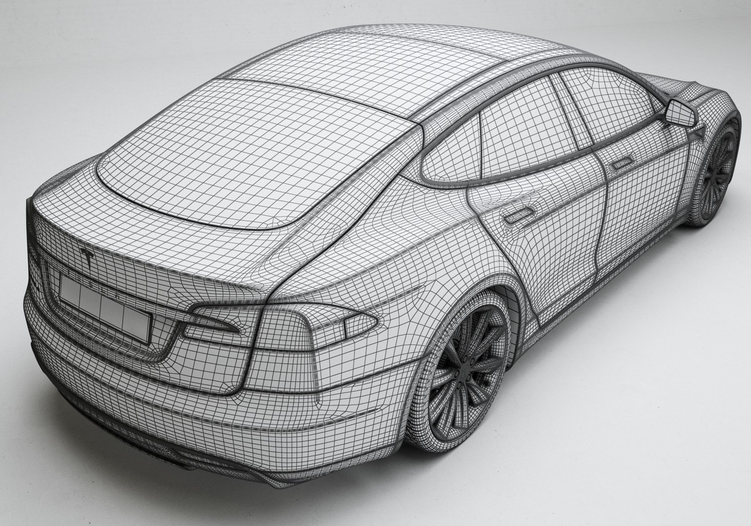 3D Tesla S 2018 - TurboSquid 1557835