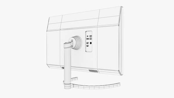 3D computer monitor model - TurboSquid 1639434
