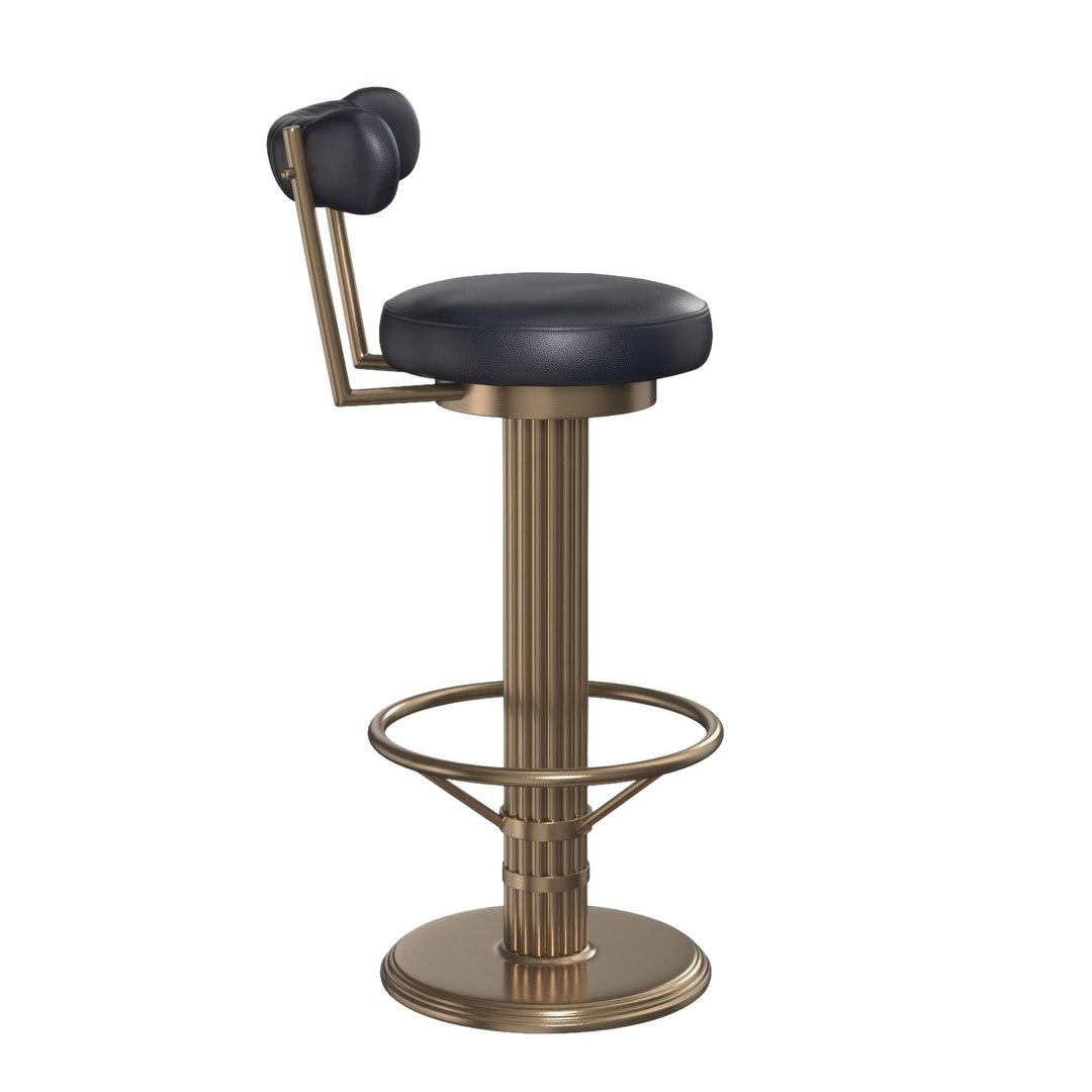 21st Century Willis Bar Chair 3D Model - TurboSquid 2119870