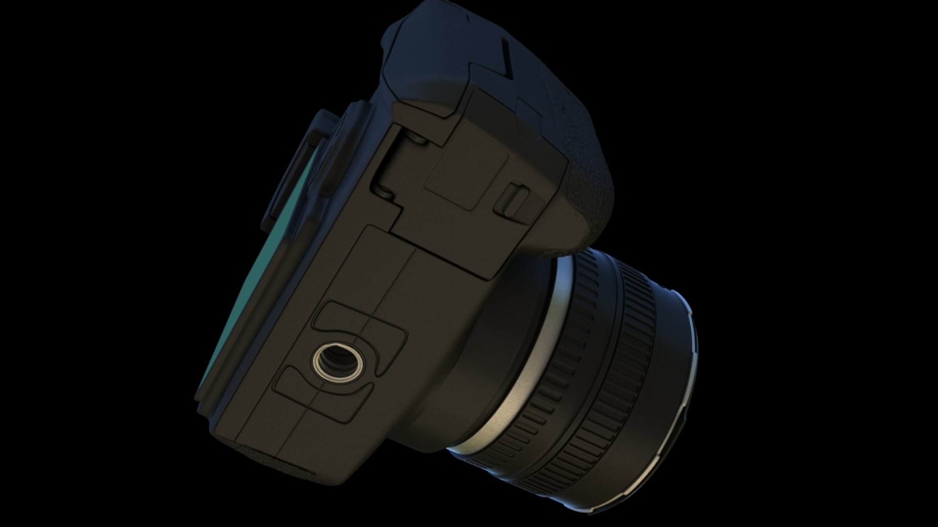 Canon Camera 3d Obj