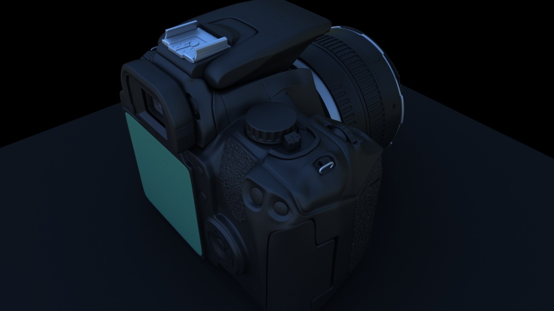 Canon Camera 3d Obj