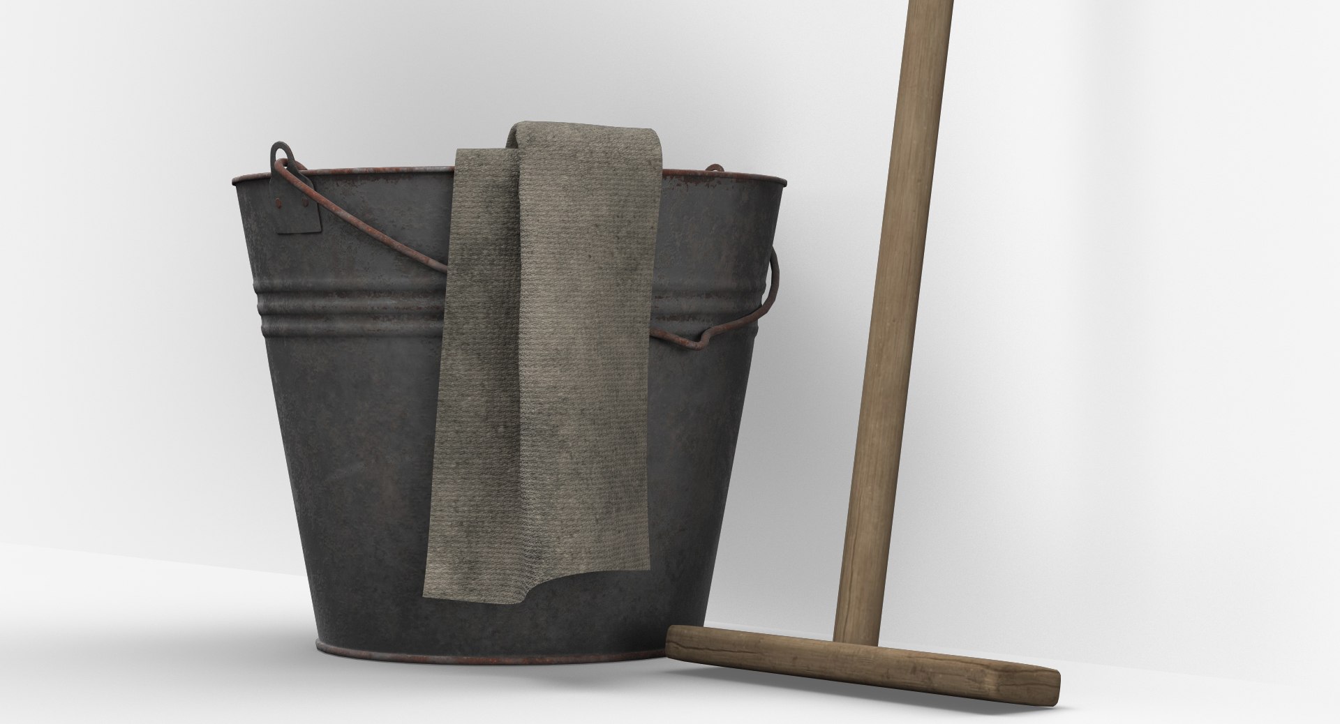 Mop Bucket 3D Model | 1144805 | TurboSquid