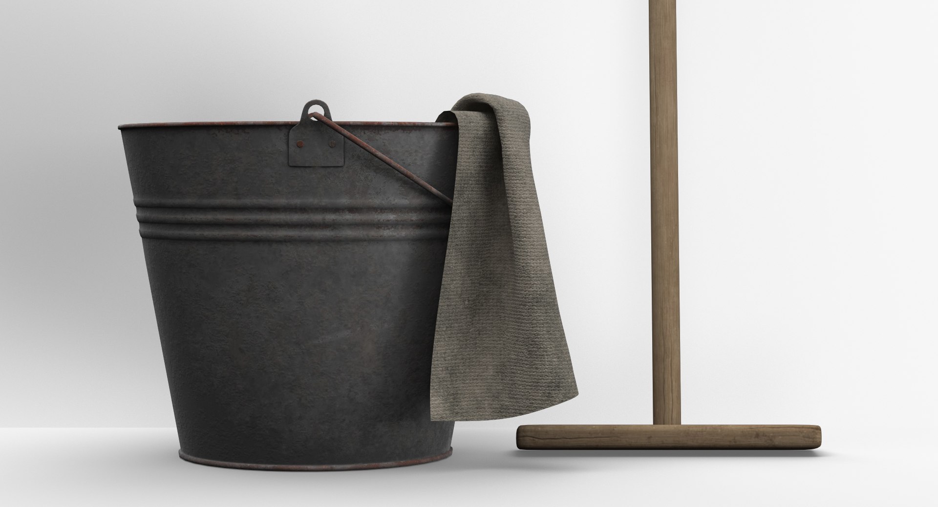 Mop Bucket 3D Model | 1144805 | TurboSquid