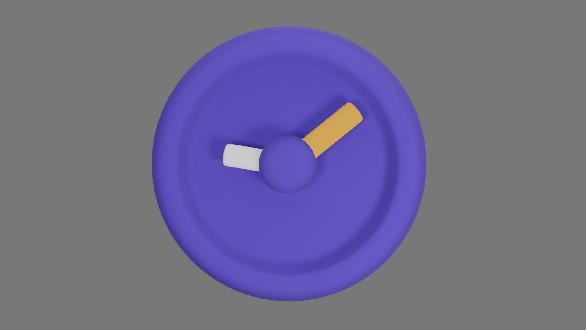 Wall Clock Low-poly 3D - TurboSquid 2183201