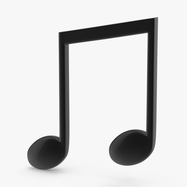 Musical Note 3D Models for Download | TurboSquid