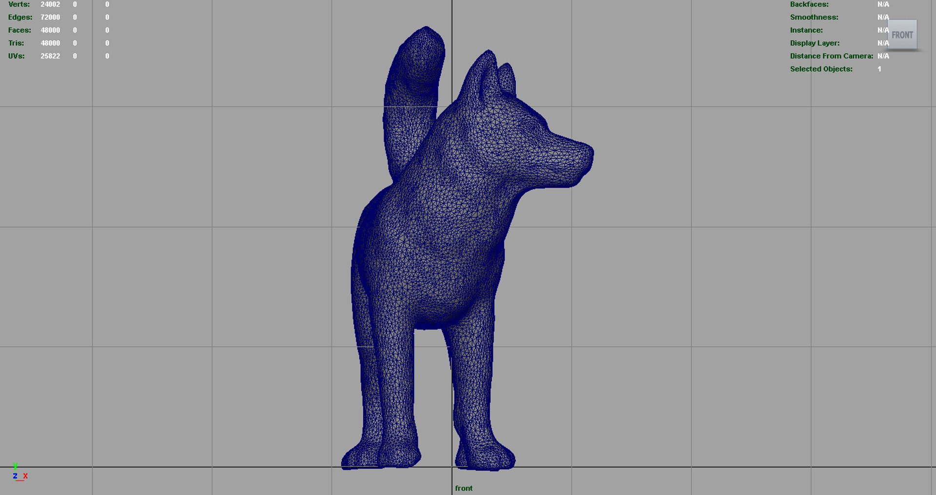 Siberian Husky 3D Model - TurboSquid 1288633