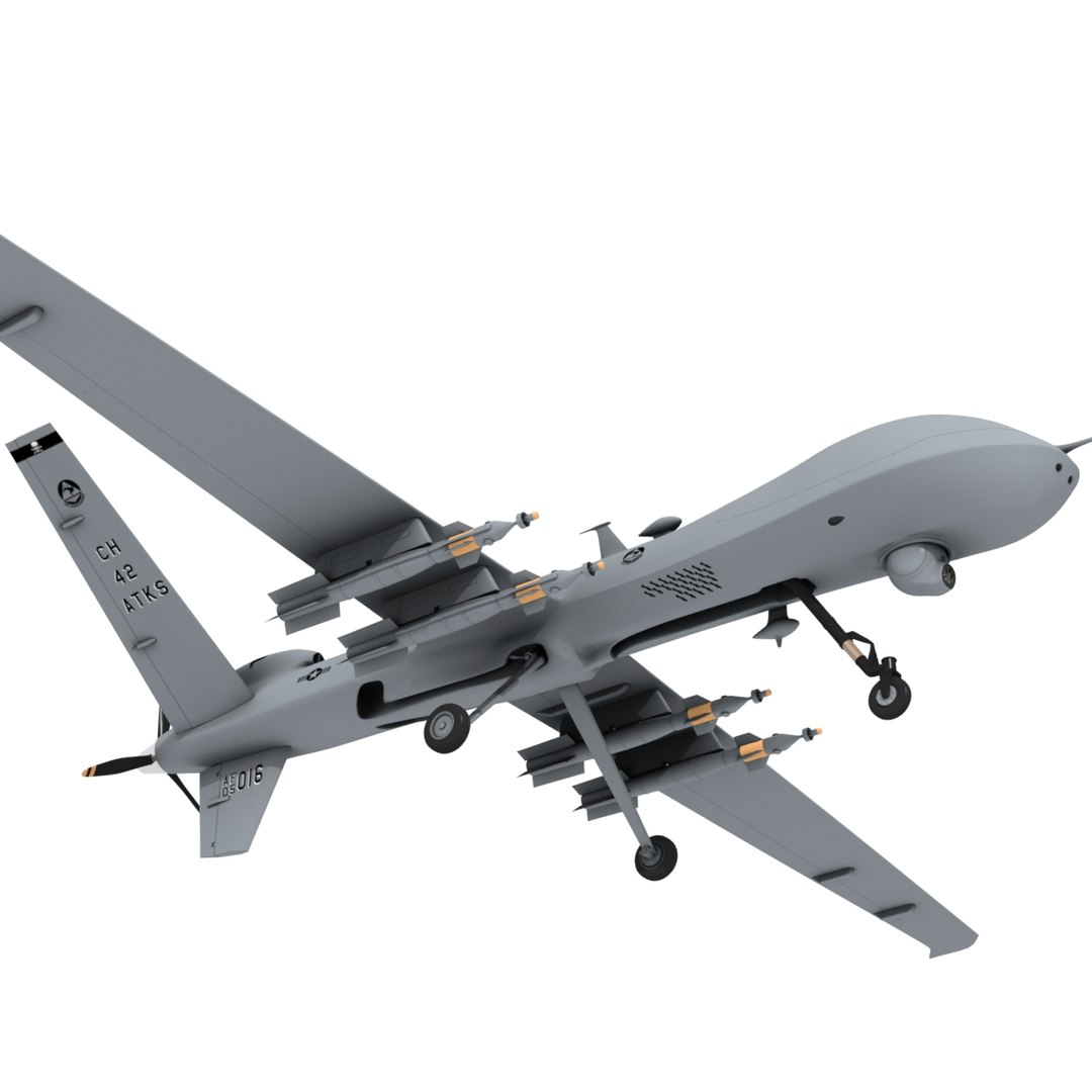 3D General Atomics Uav - TurboSquid 1518686