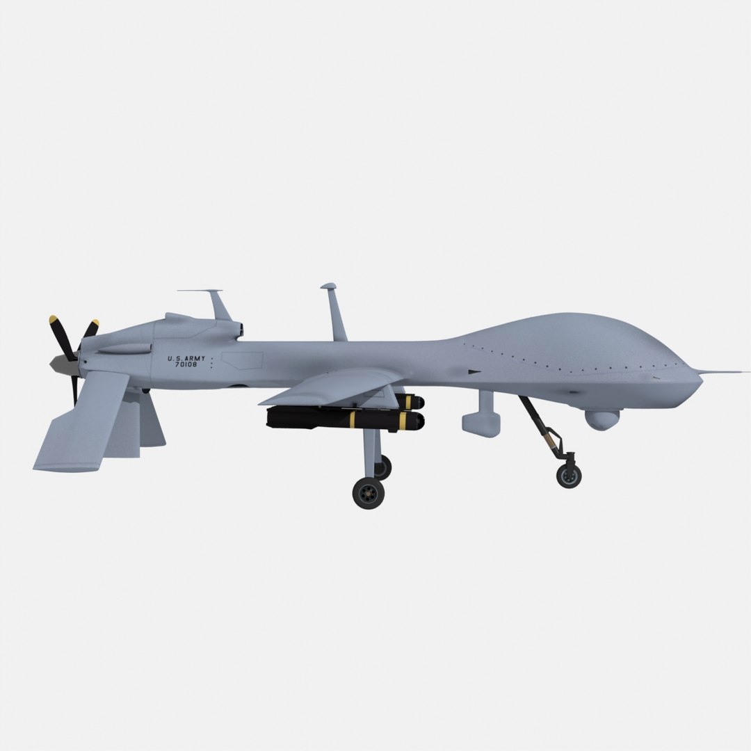 3D General Atomics Uav - TurboSquid 1518686