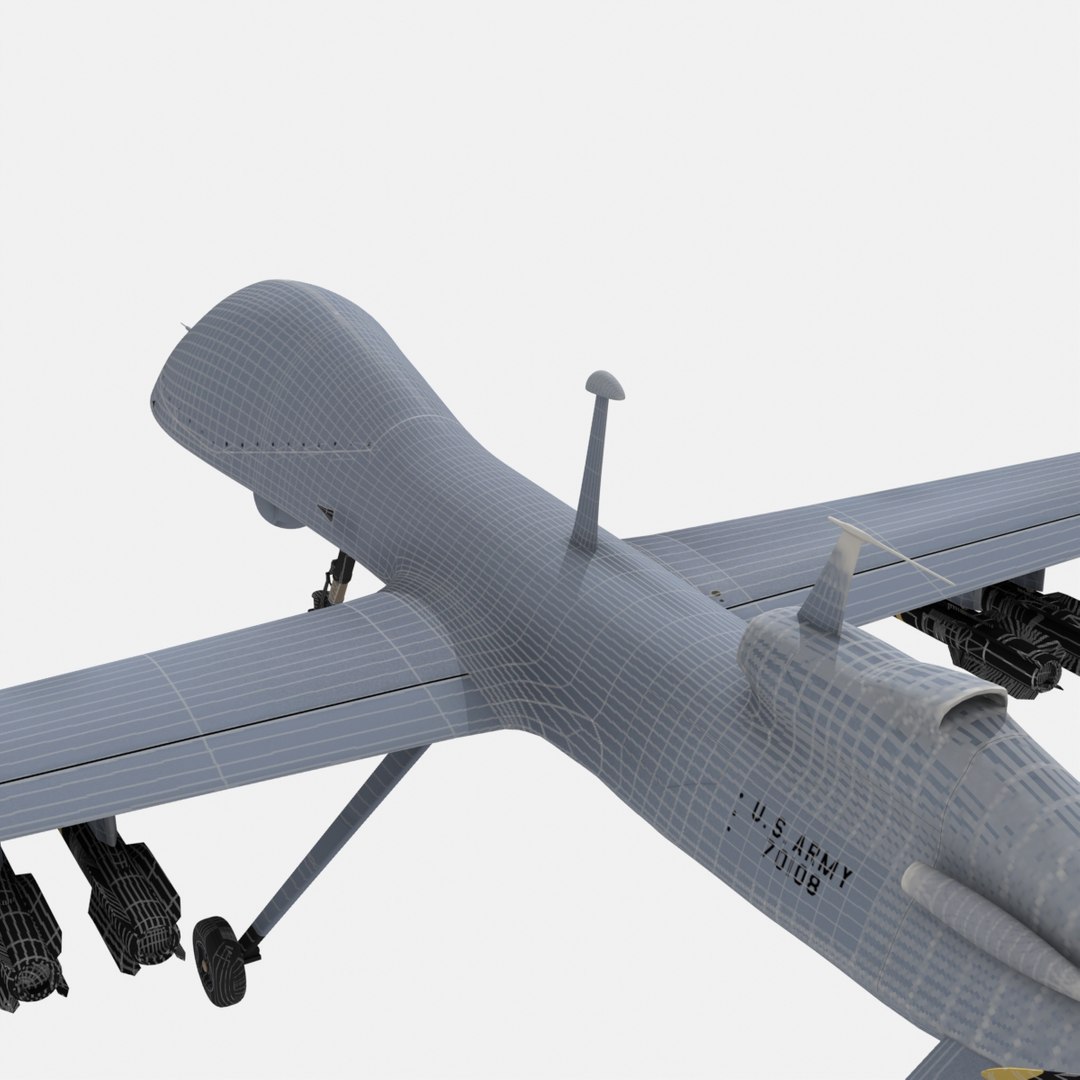 3D General Atomics Uav - TurboSquid 1518686