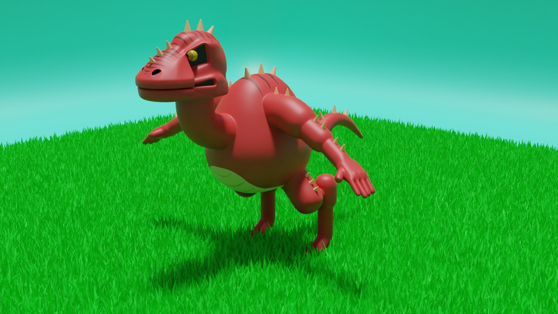 Dino Character 3D Model - TurboSquid 2200078