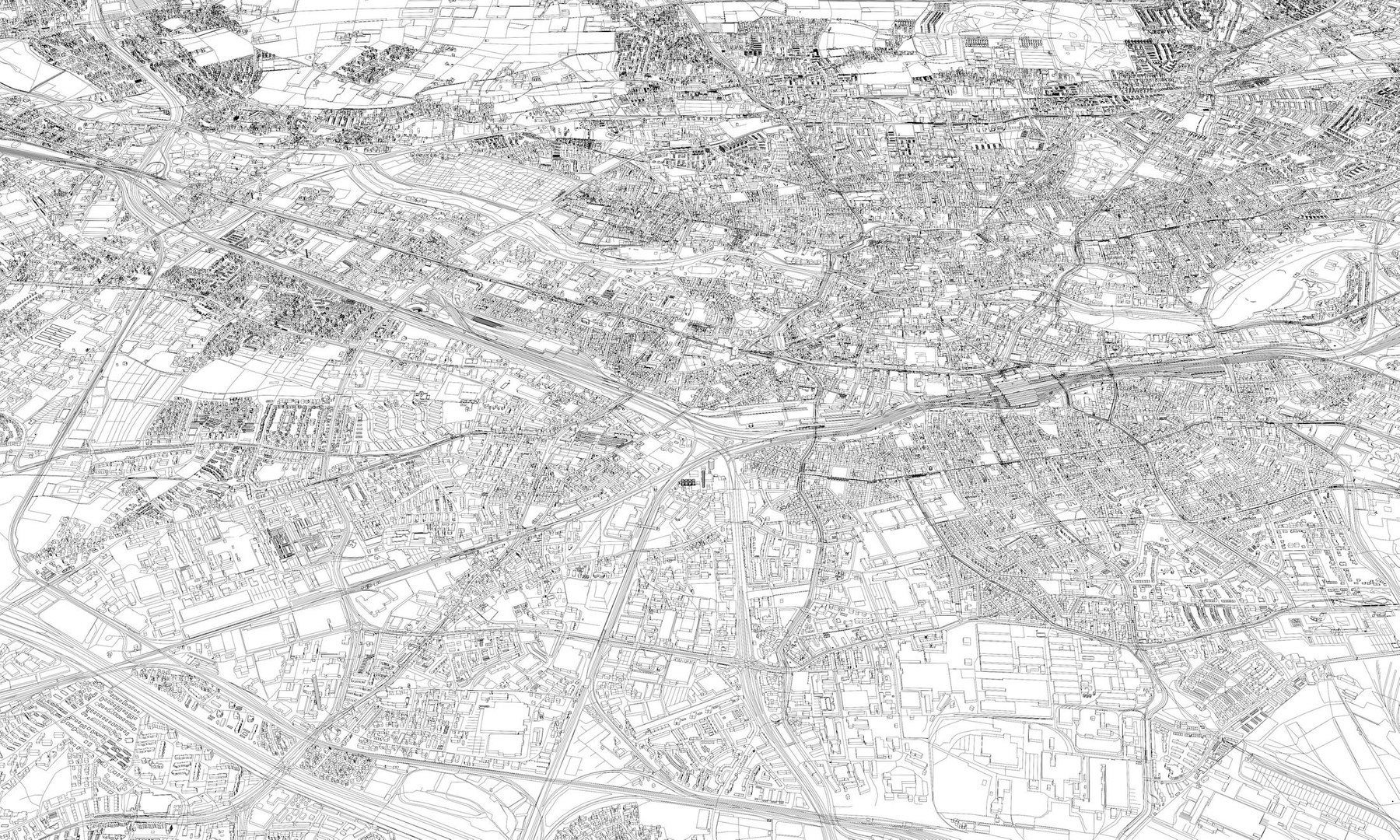 Collection - Cities in Germany - mass buildings 3D model - TurboSquid ...