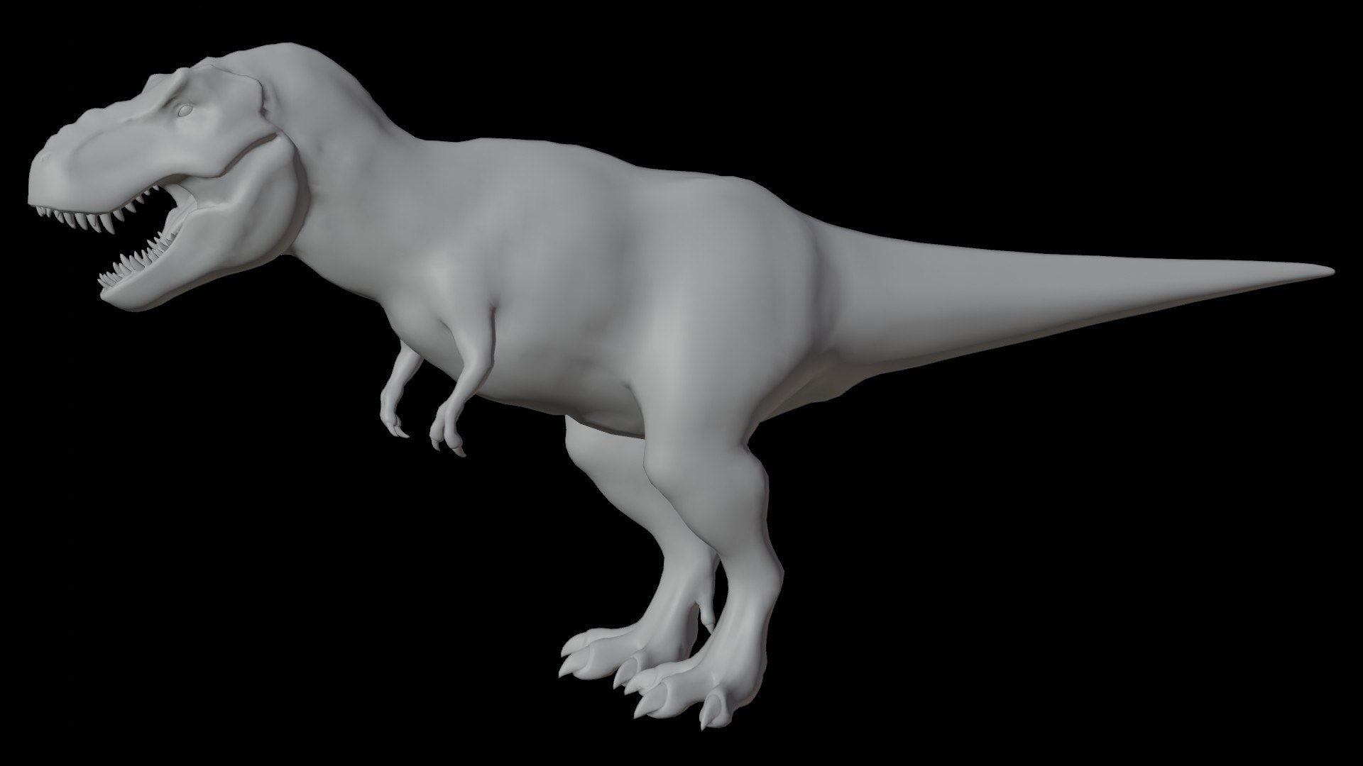 T Rex Model - TurboSquid 2277316