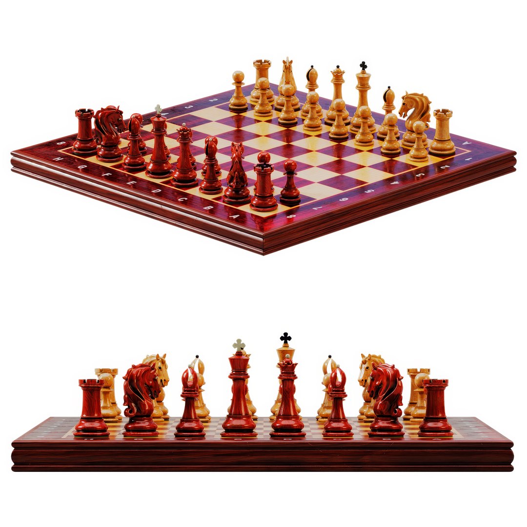 3D Chess Model - TurboSquid 2289354