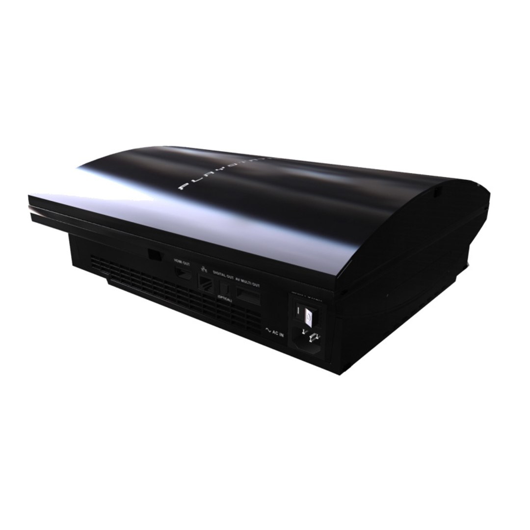 Sony Playstation 3 2007 3d Max