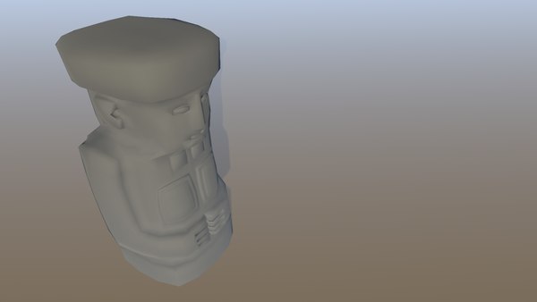 Statue idol 3D model - TurboSquid 1673024