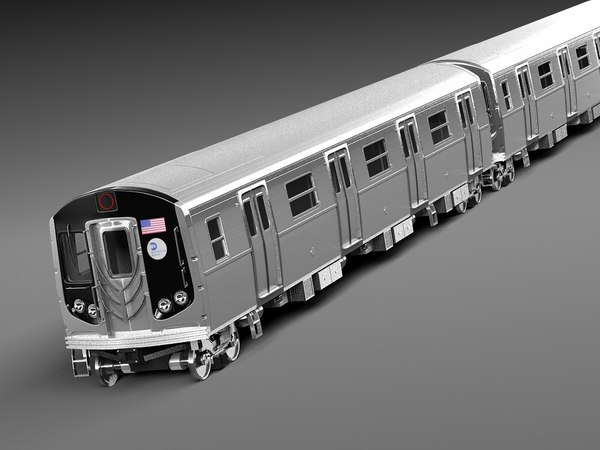 modèle 3D de Métro de New York R160 - TurboSquid 976344