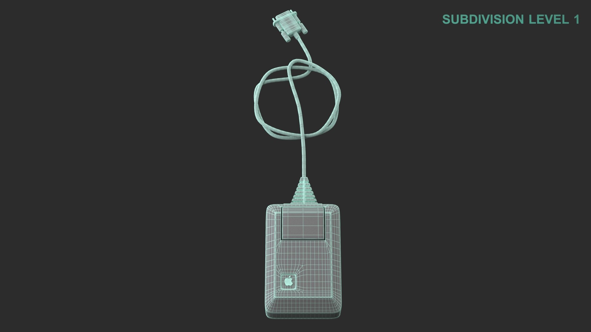 Macintosh Mouse 3D - TurboSquid 2082668