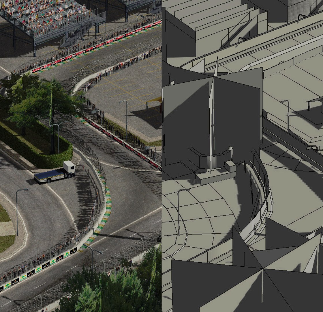 3d Sao Paulo Track Model
