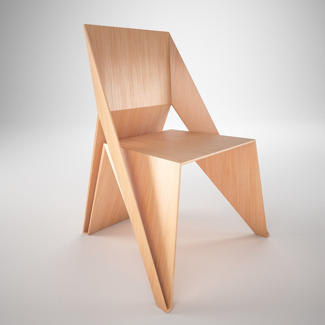 Modern Chair 3d Model