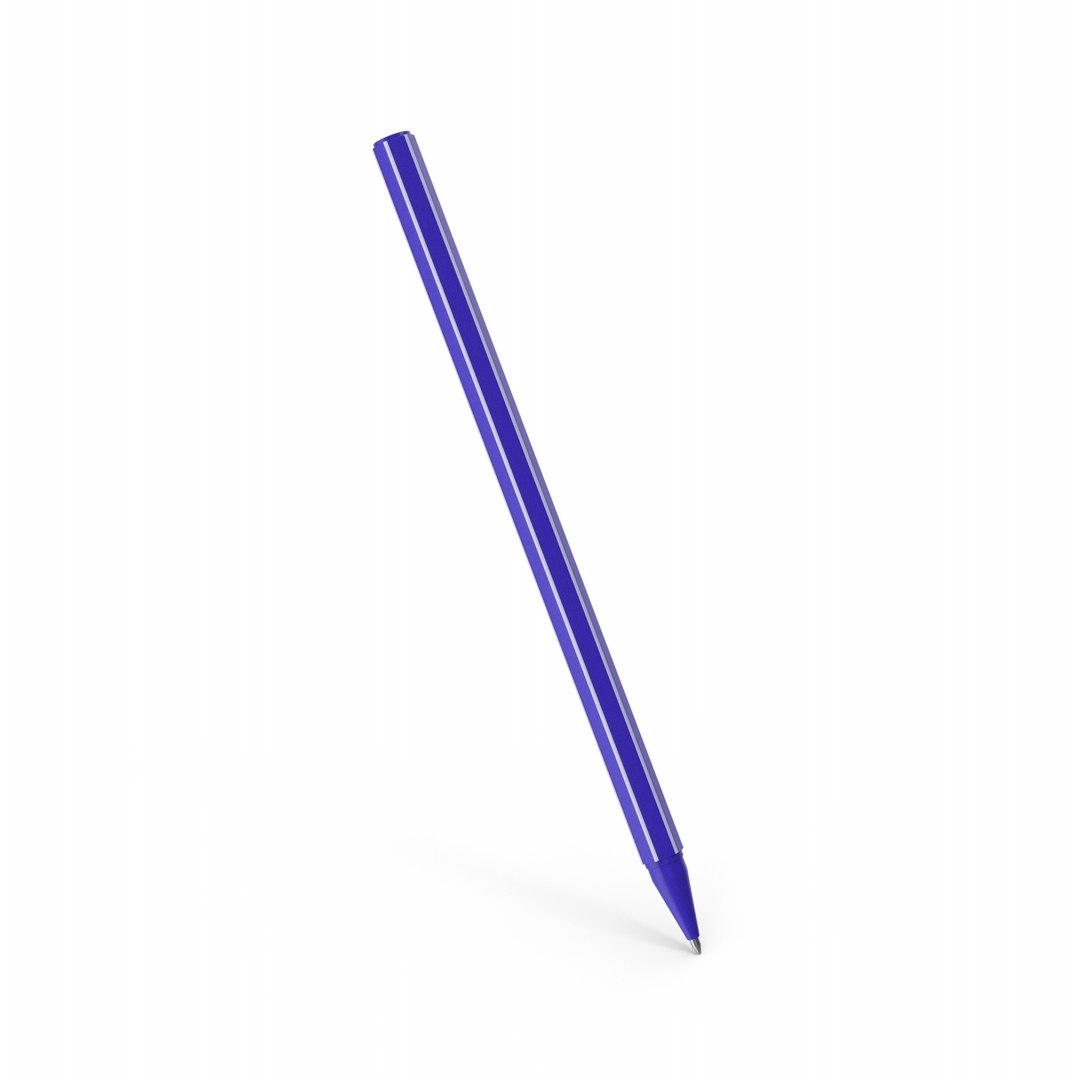 Blue Pen 3D Model - TurboSquid 2030486
