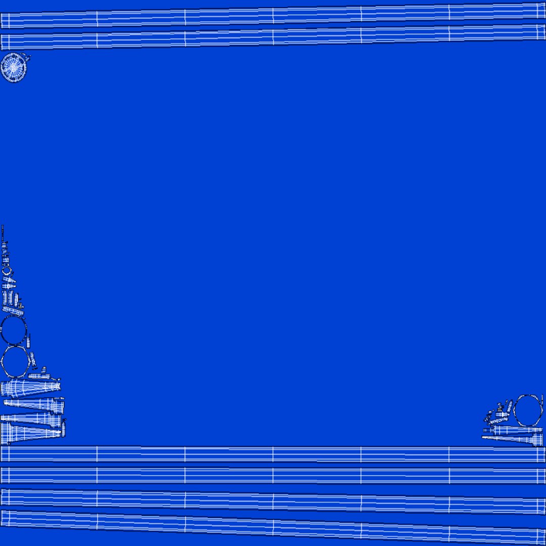 Blue Pen 3D Model - TurboSquid 2030486