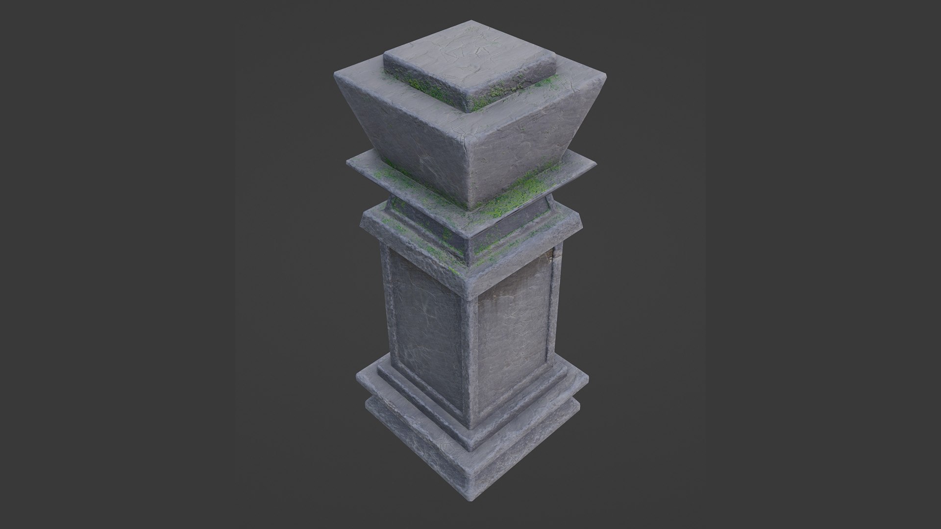 3D Stone Pillar - TurboSquid 2097550