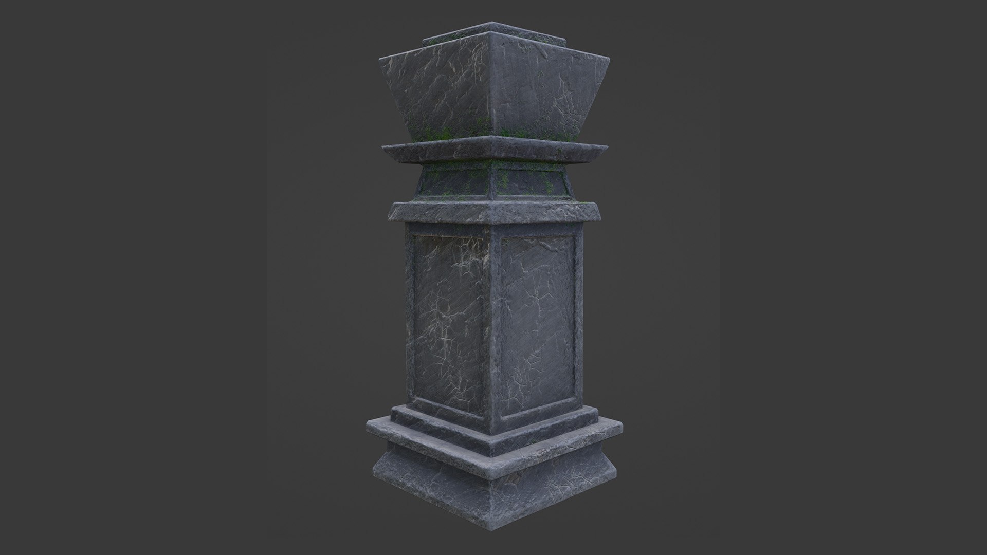 3D Stone Pillar - TurboSquid 2097550