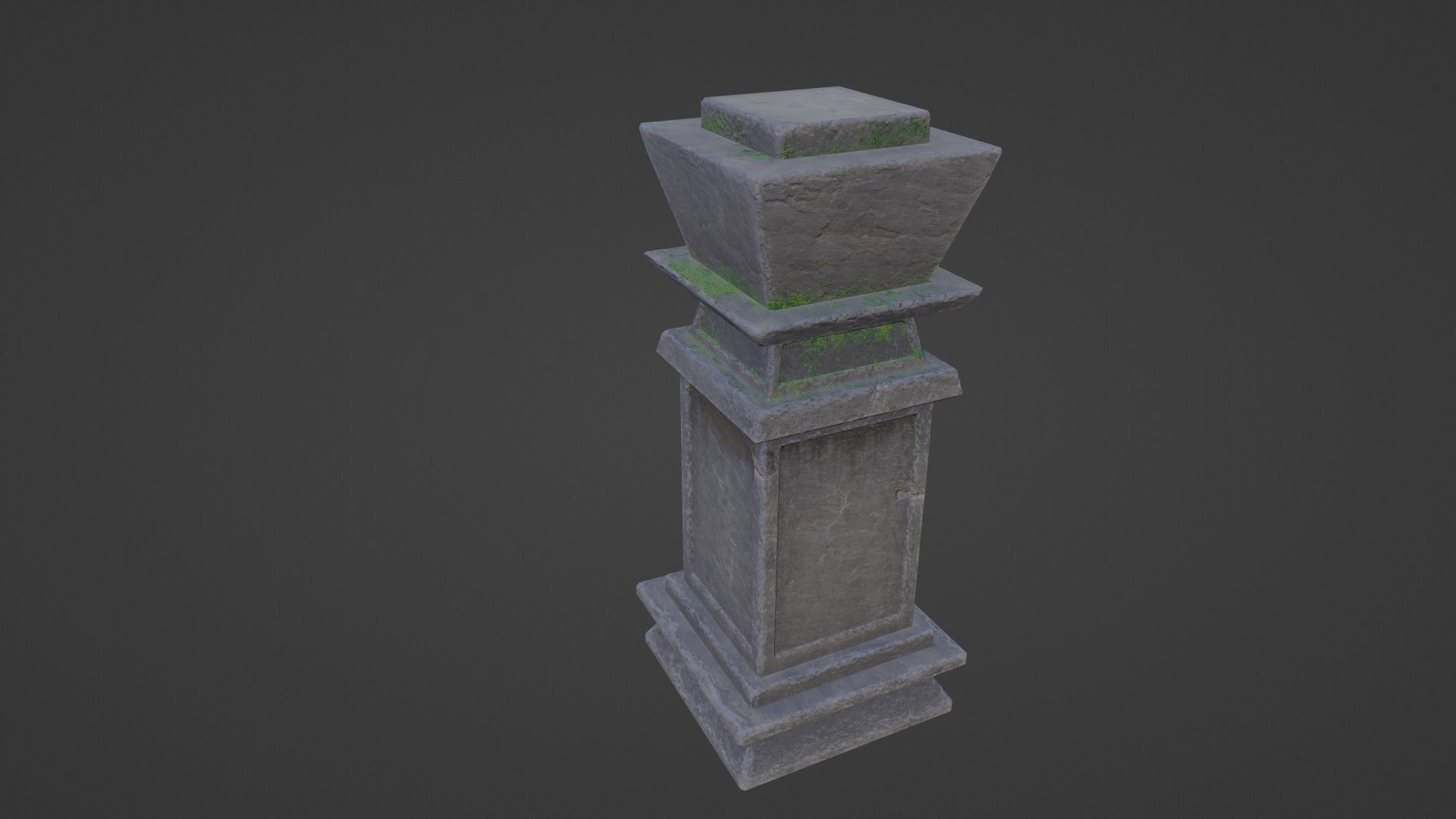 3D Stone Pillar - TurboSquid 2097550