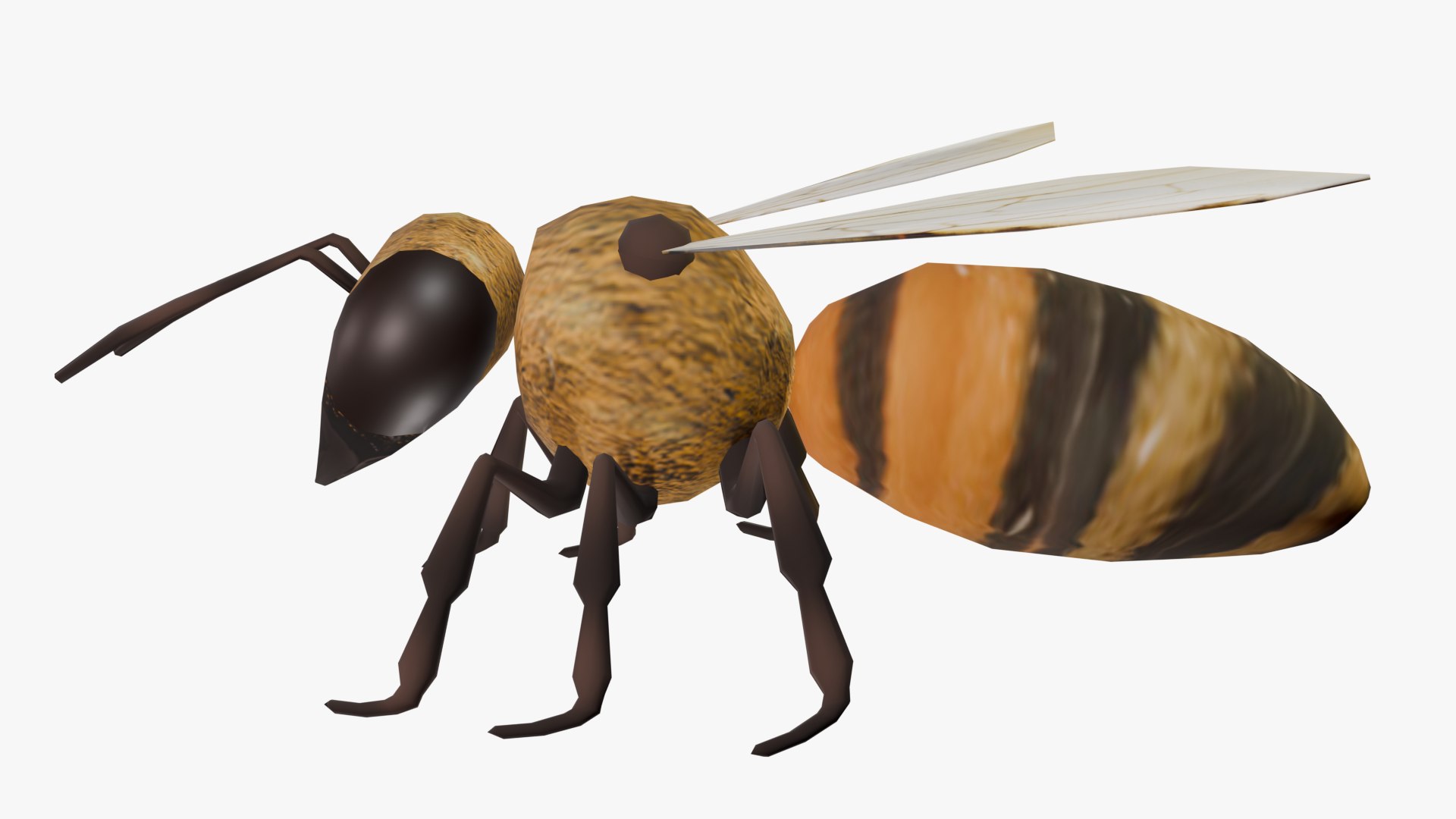 Animated Bee - VR Compatible 3D Model - TurboSquid 2313010