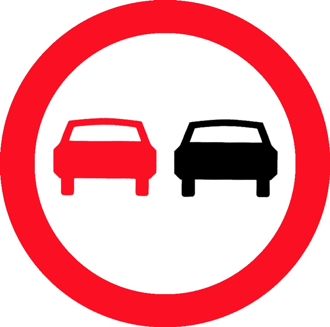 European Passing Sign 3D Model - TurboSquid 1303414