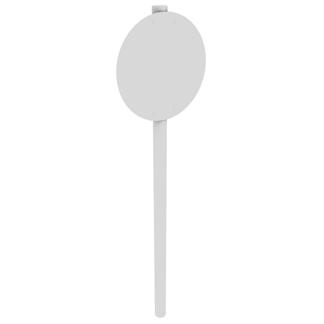 European passing sign 3D model - TurboSquid 1303414
