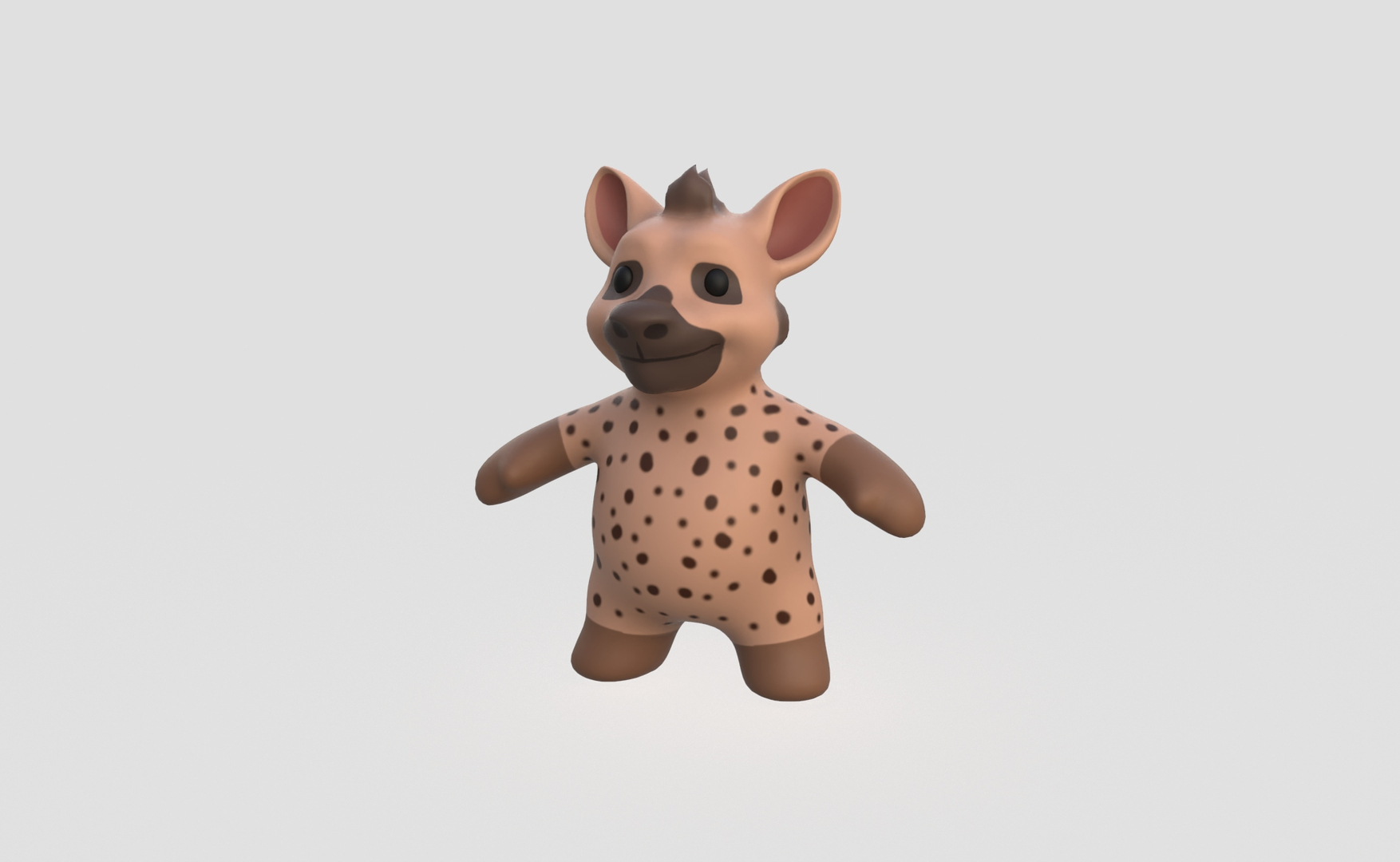 3D Little Animal Baby - Hyena Cute - Animated - TurboSquid 2283001