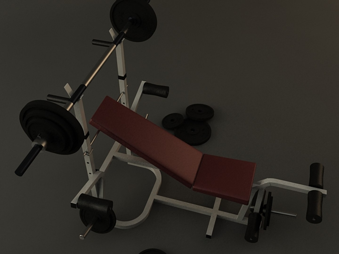 maya bench press