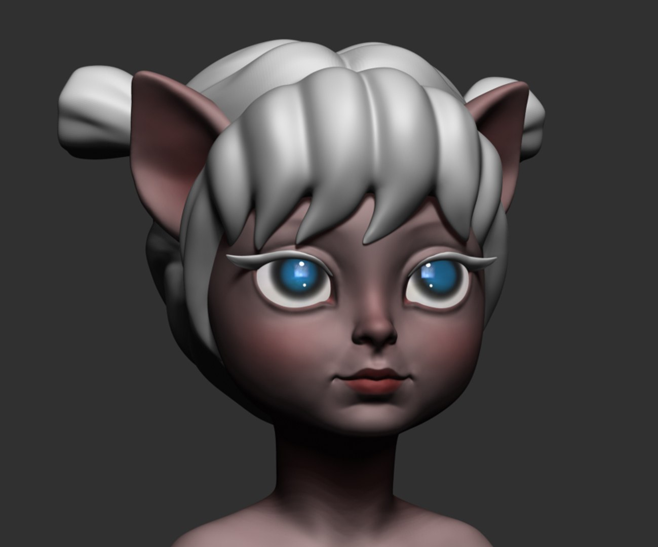 fantasy character 3d obj