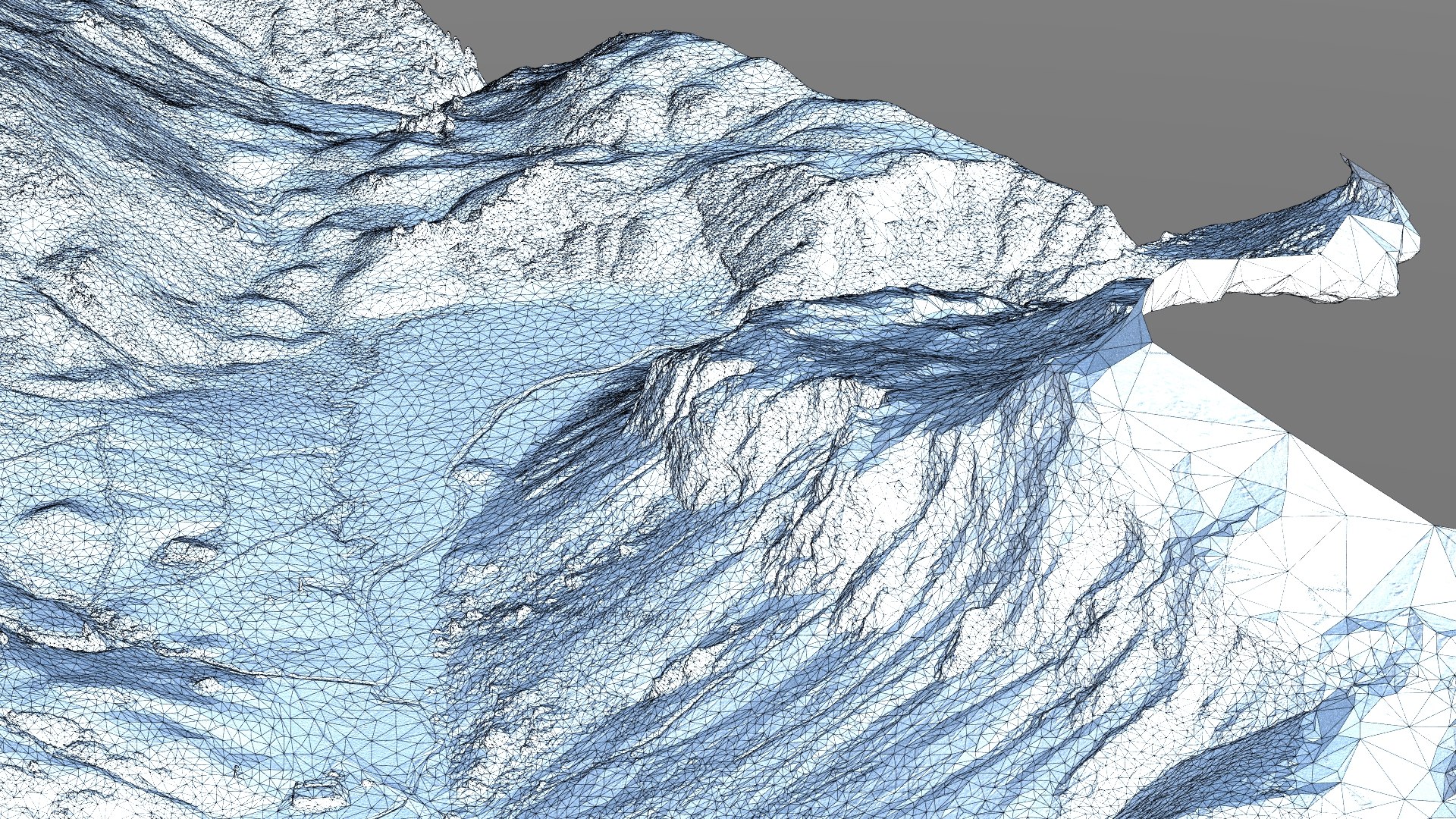 3D Mountain Peak Model - TurboSquid 2067570