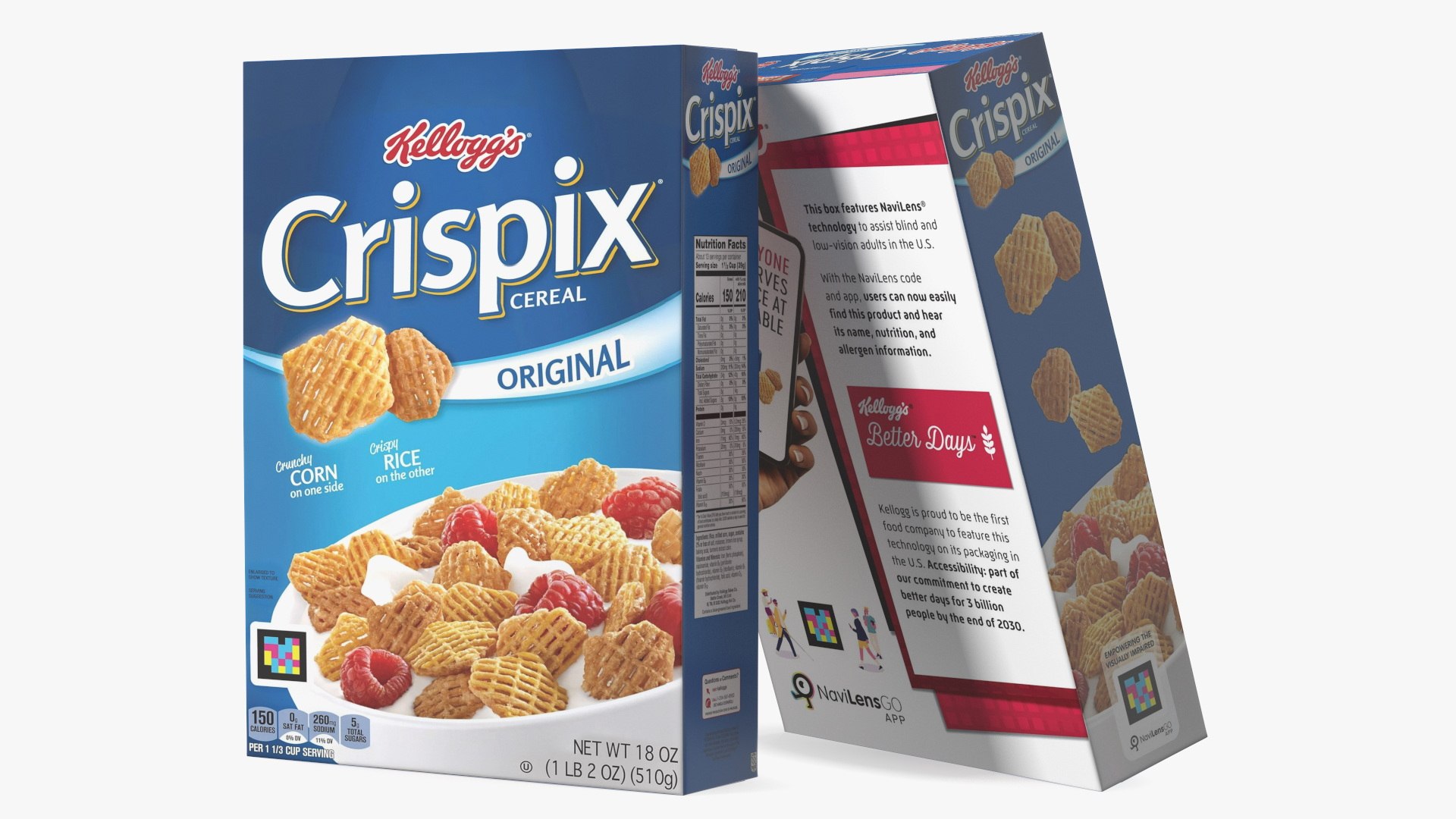 Crispix Cereal Box Kelloggs 3D - TurboSquid 2347263