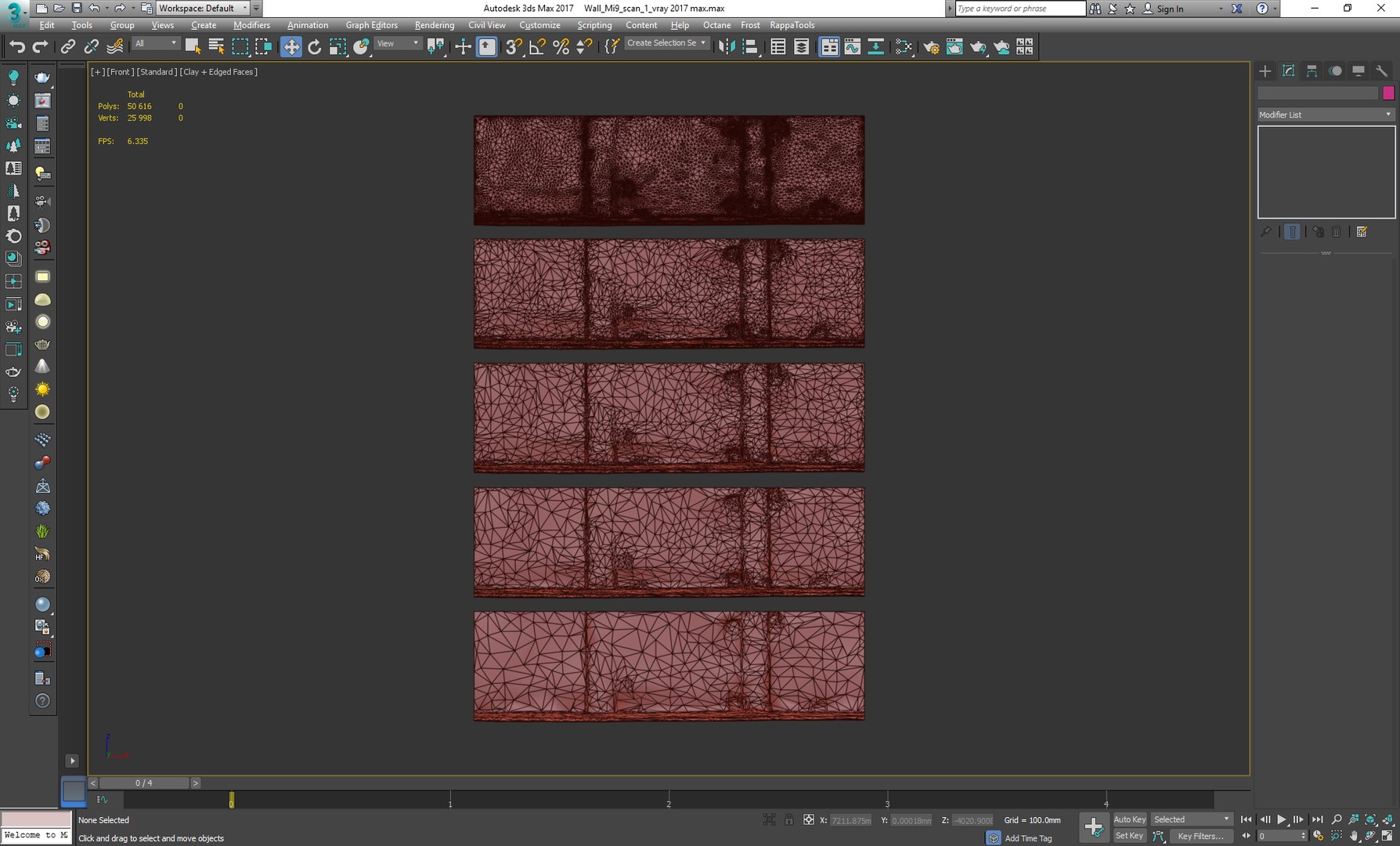 3D Real Scan Wall Model - TurboSquid 1411651