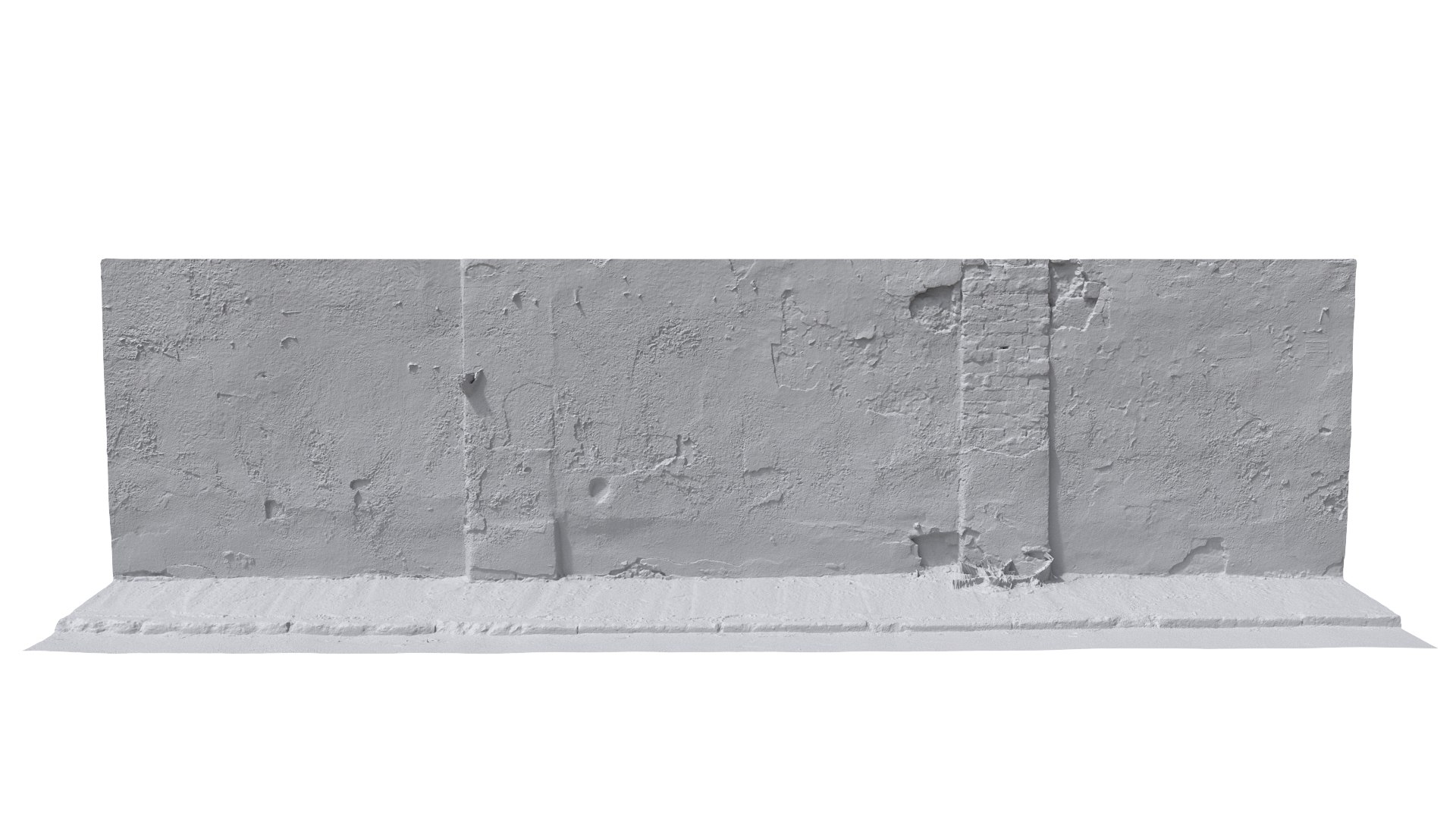 3D Real Scan Wall Model - TurboSquid 1411651