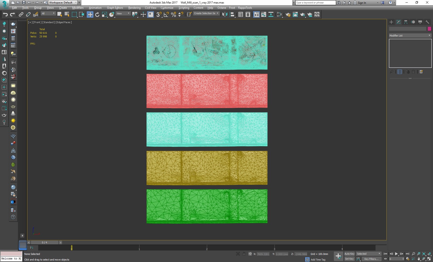 3D Real Scan Wall Model - TurboSquid 1411651