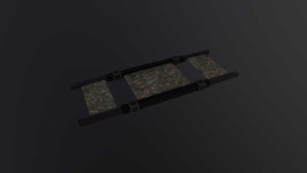 Military Stretcher Game Ready - Low Poly 3D Model 3D - TurboSquid 1792694