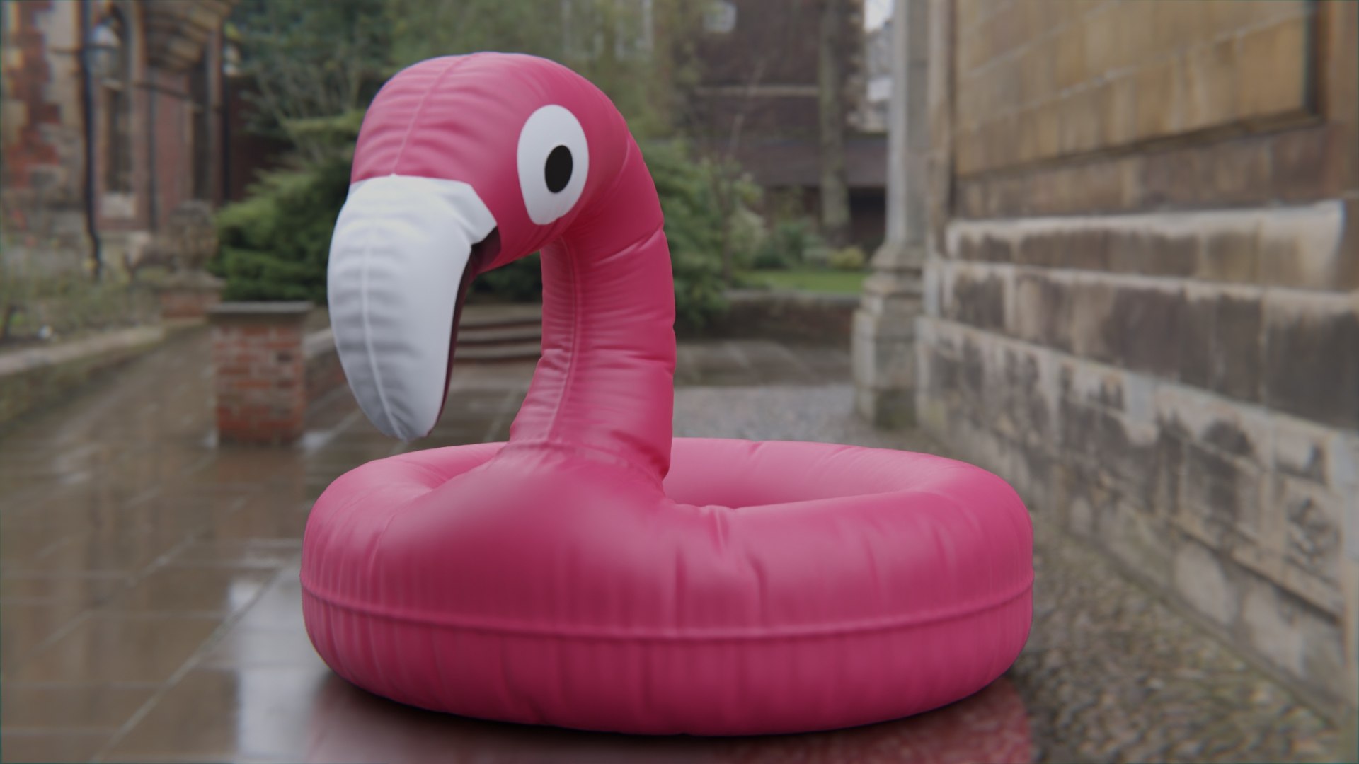 Flamingo Inflatable Toy Viva Magenta 3D - TurboSquid 2112094