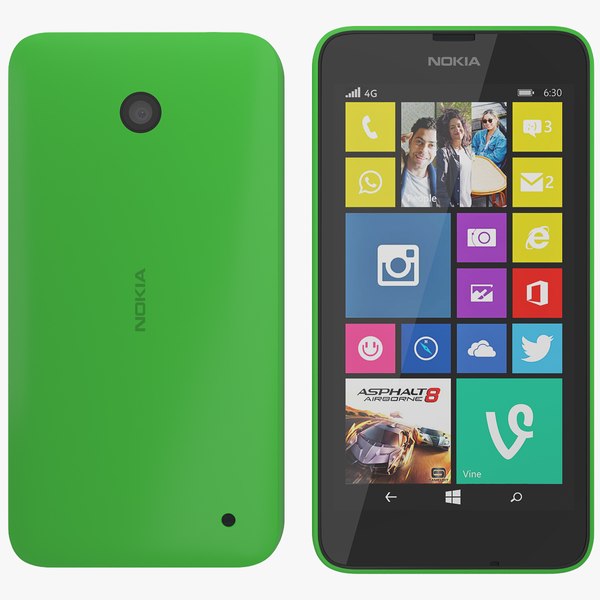 max nokia 630 green