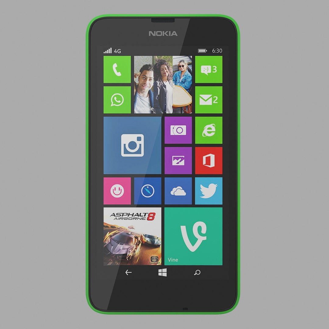 max nokia 630 green
