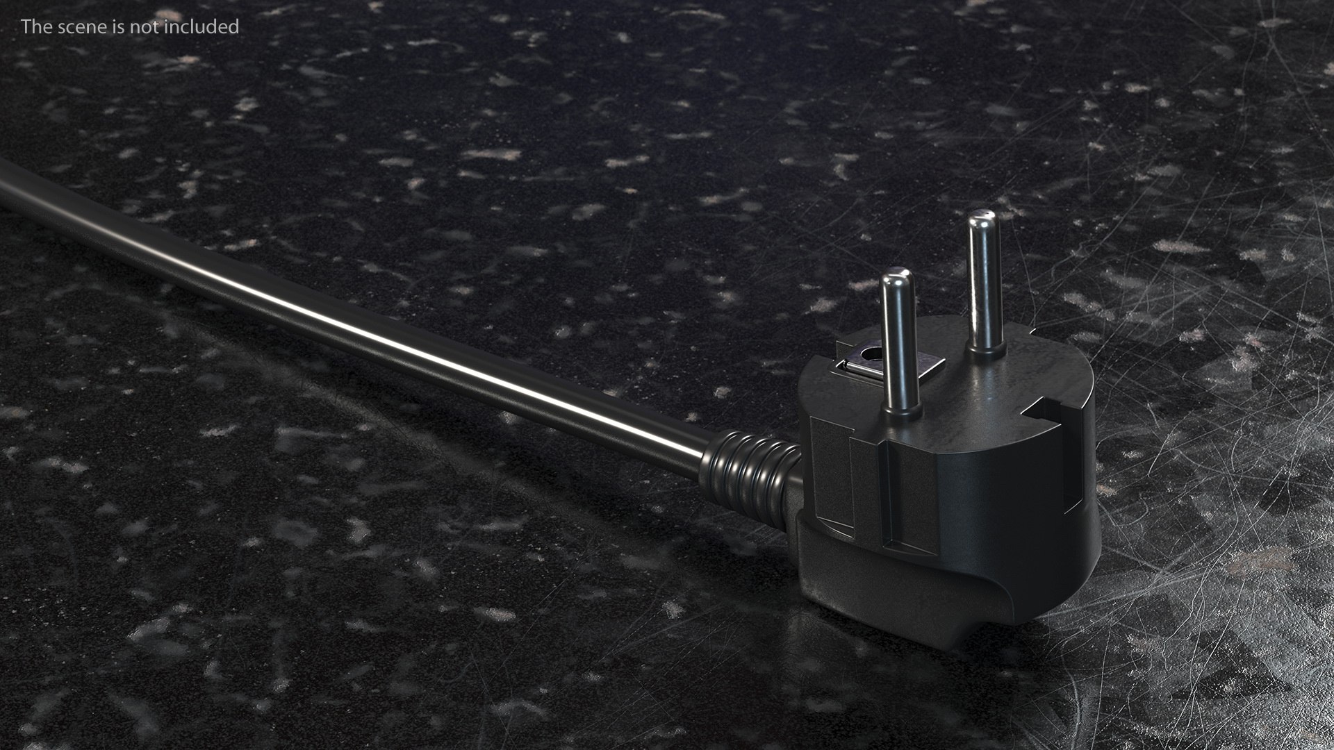 3D Unfolded Power Cable Reel with CEE 7 Outlets model - TurboSquid 1871165