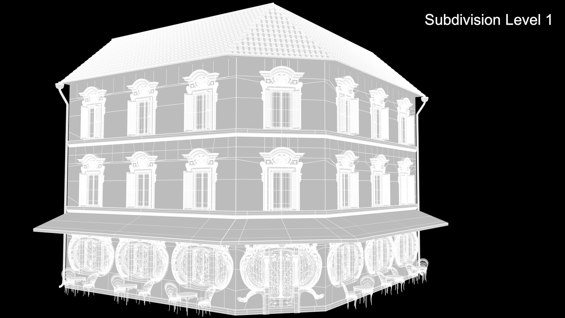 3D Restaurant X2 - TurboSquid 1914660