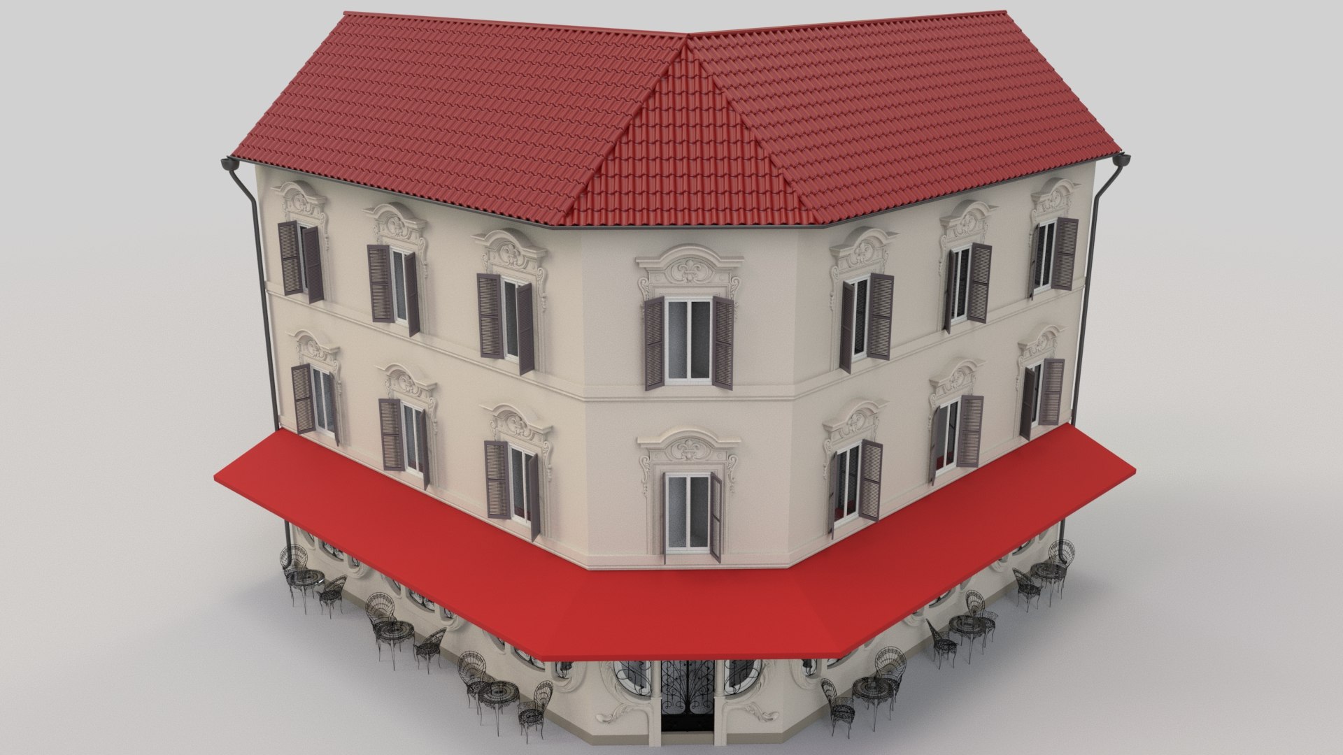 3D Restaurant X2 - TurboSquid 1914660