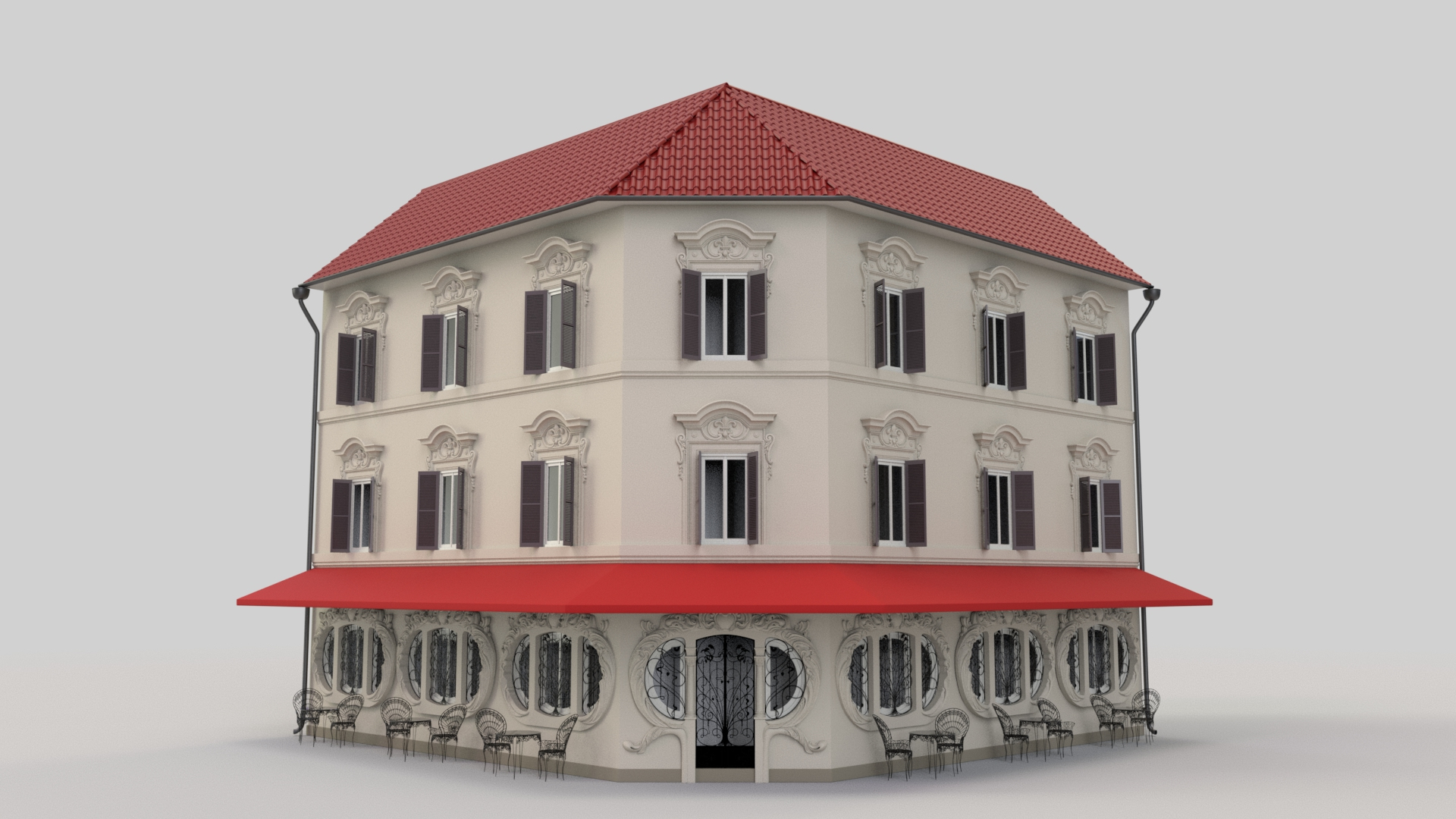 3D Restaurant X2 - TurboSquid 1914660