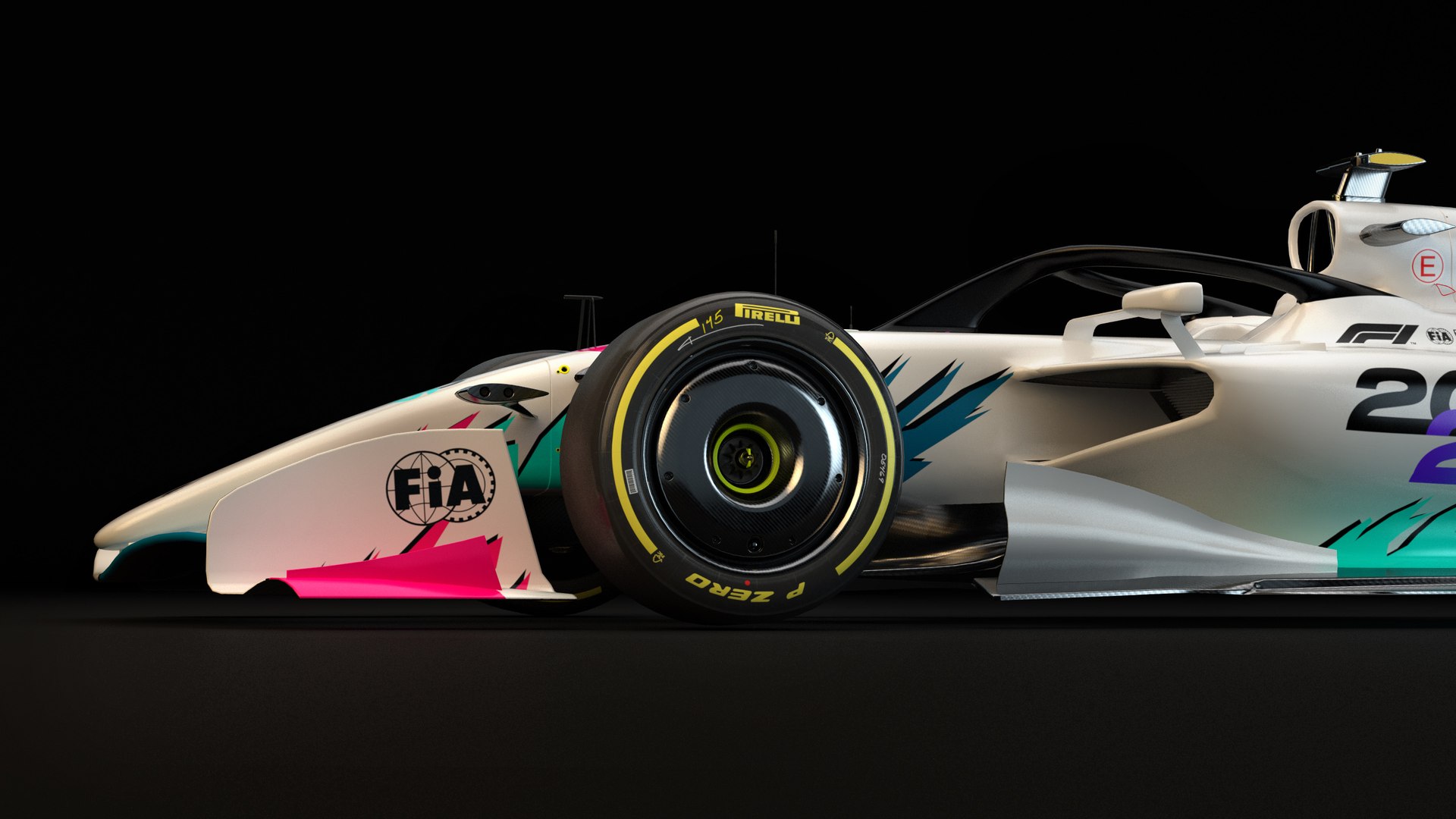 F1 Concept 2026 Template For Livery 3D Model - TurboSquid 2291077