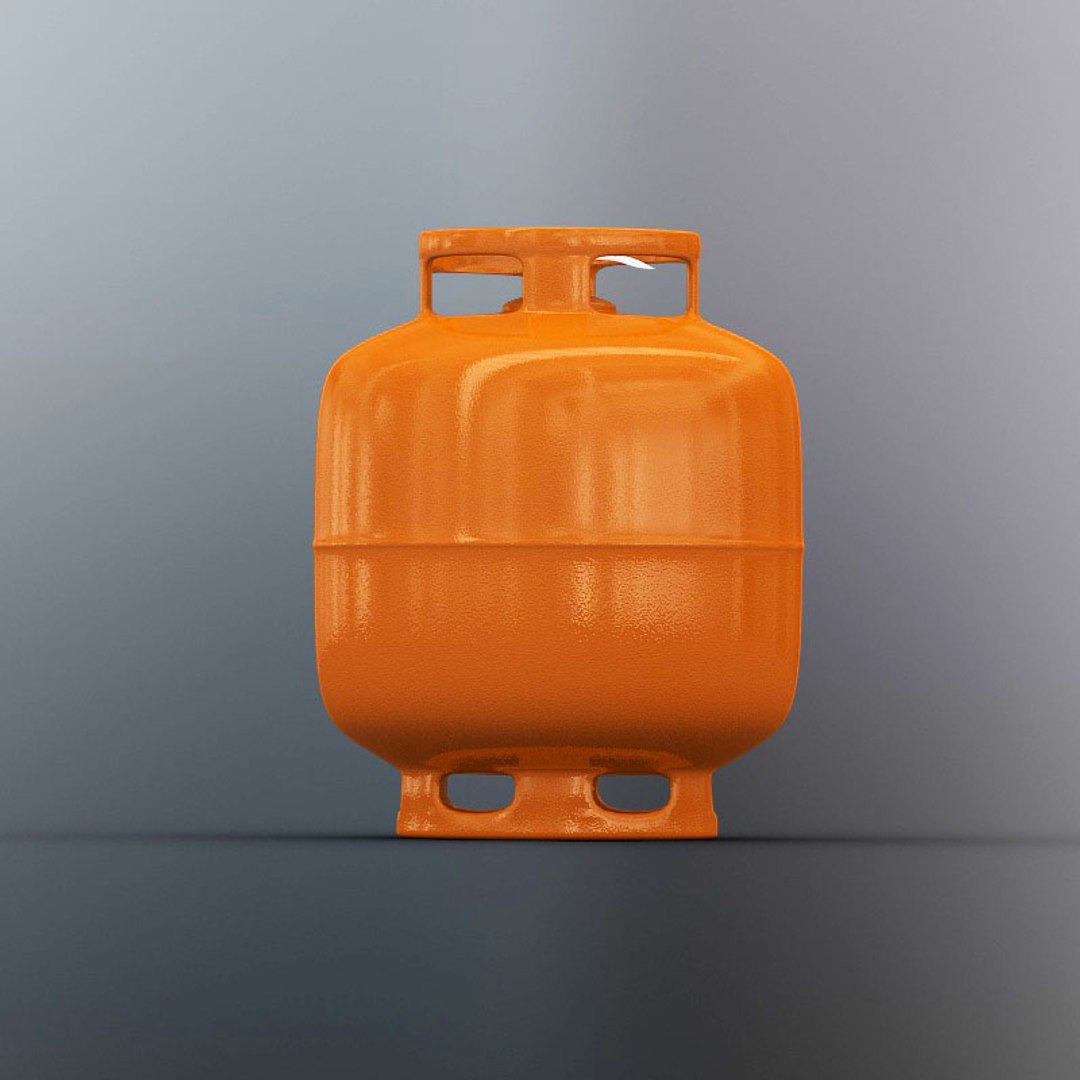 Propane Tank 3d Model