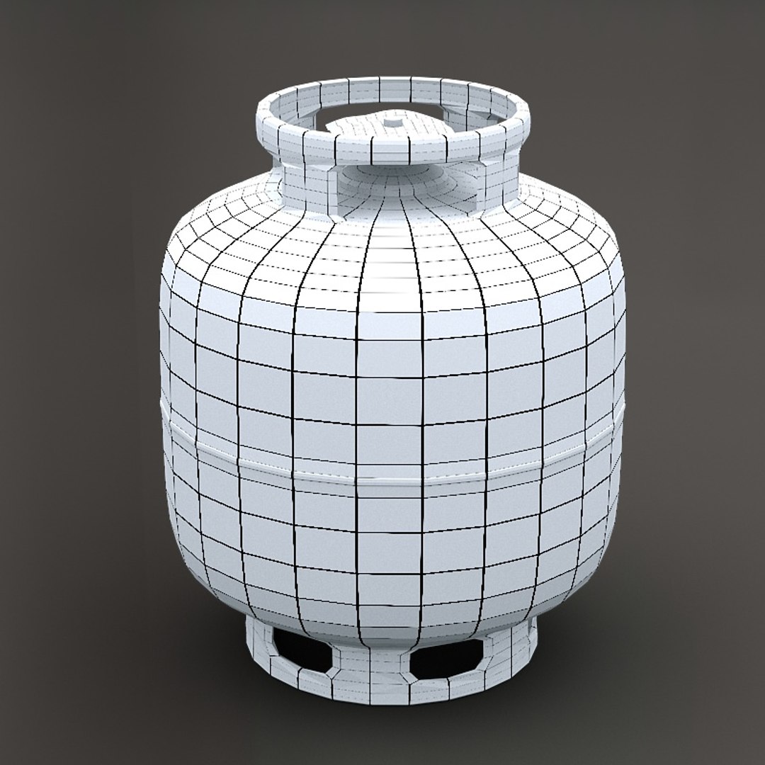 Propane Tank 3d Model